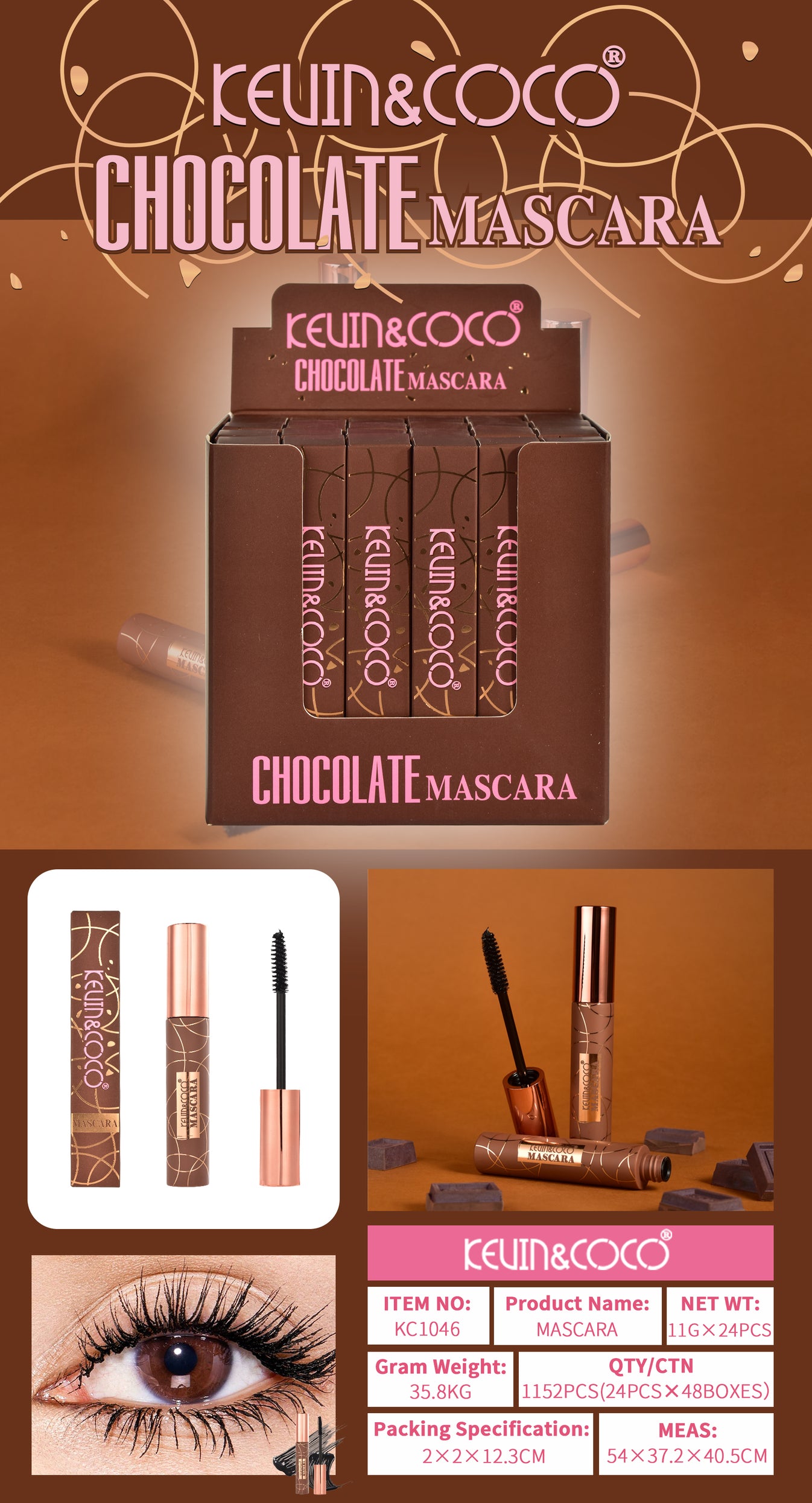 Pestanina KEVIN&COCO REF:KC1046 – LC beauty