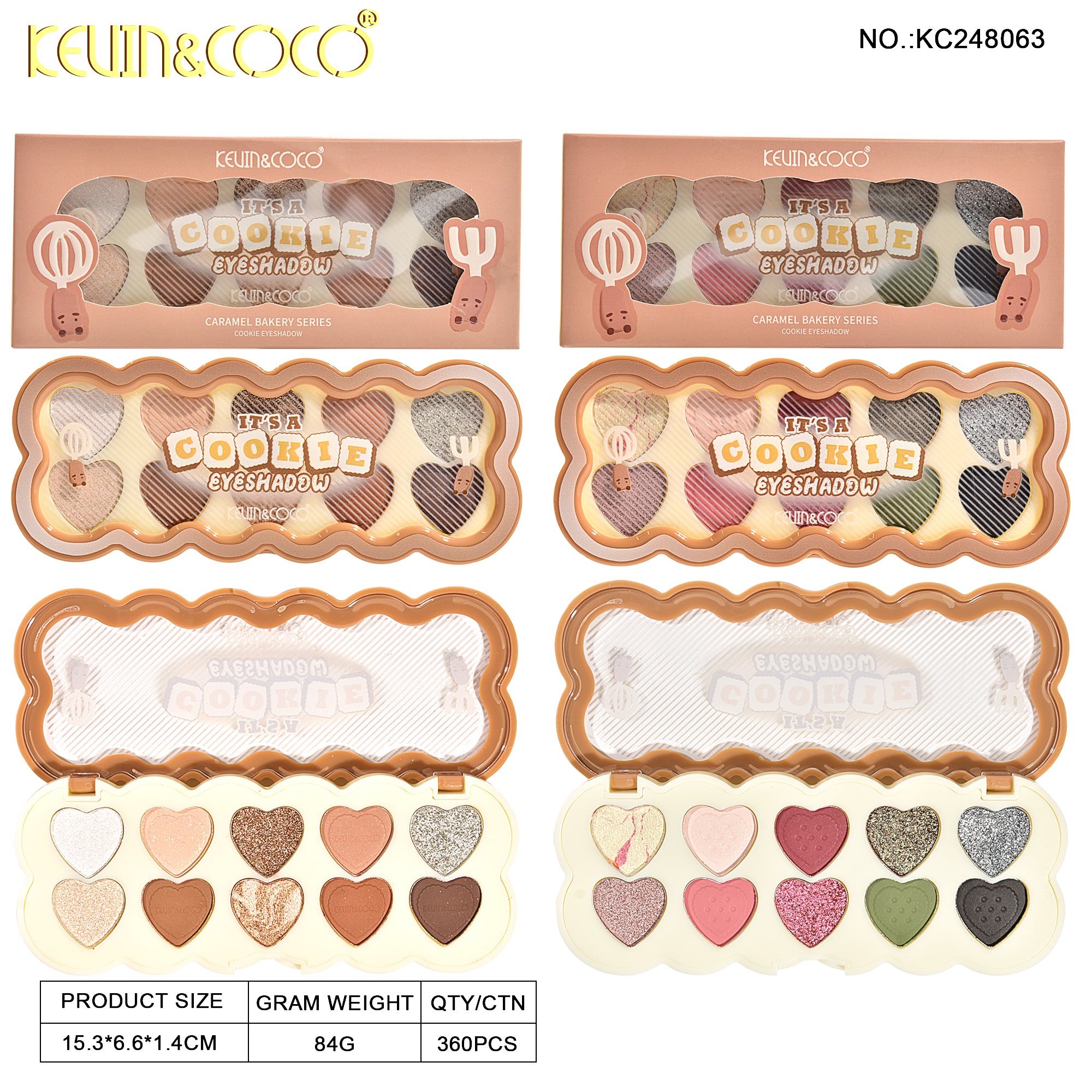 SOMBRA DE OJOS KEVIN&COCO REF:KC248063 – LC beauty